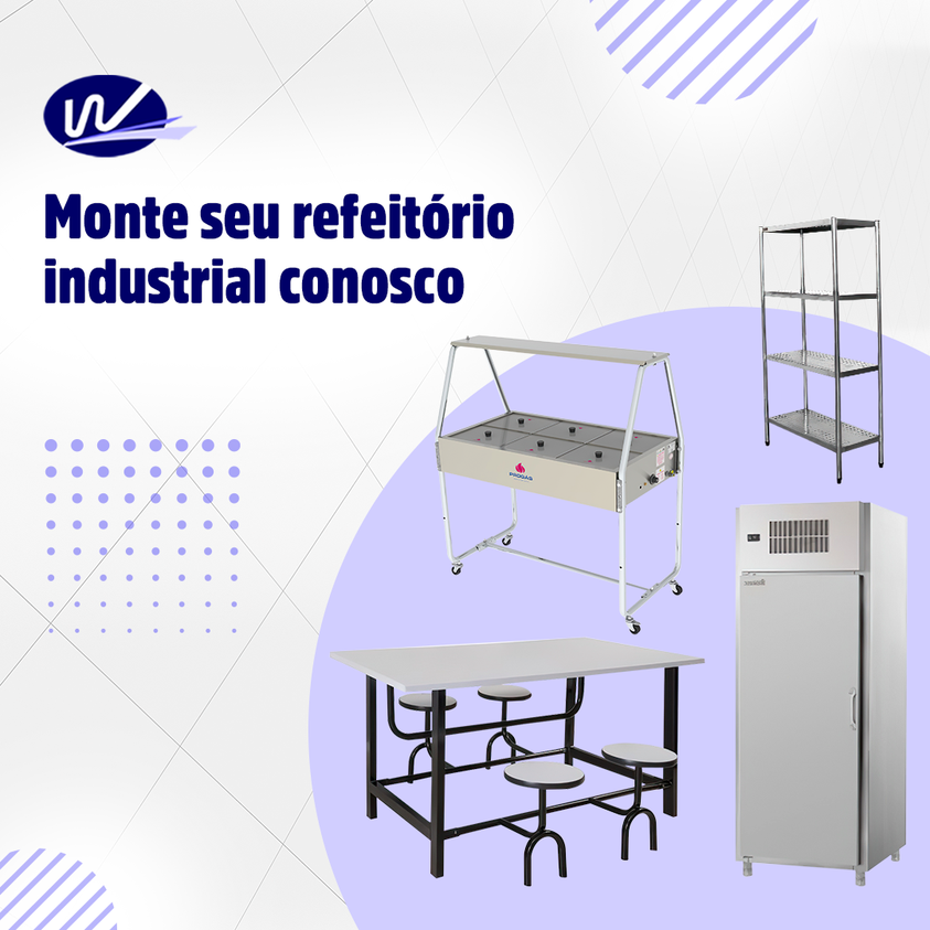 Refeitório Industrial – Walmaq :: Móveis para Escritório, Equipamentos ...